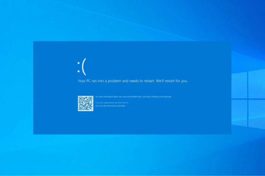 Clock Watchdog Timeout: Repara Este Error BSoD Rápidamente