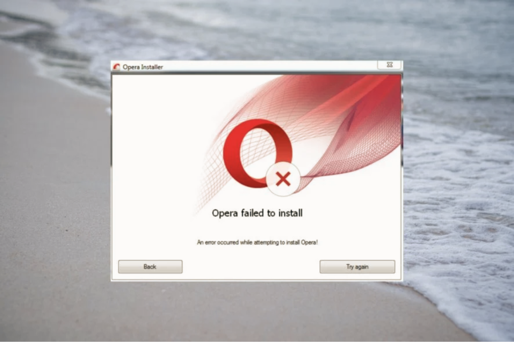 Opera No se Pudo Instalar: Cómo Solucionarlo en 3 Pasos