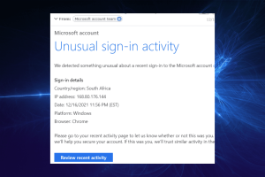 Attività di Accesso Insolita all'Account Microsoft - [Guida Completa]