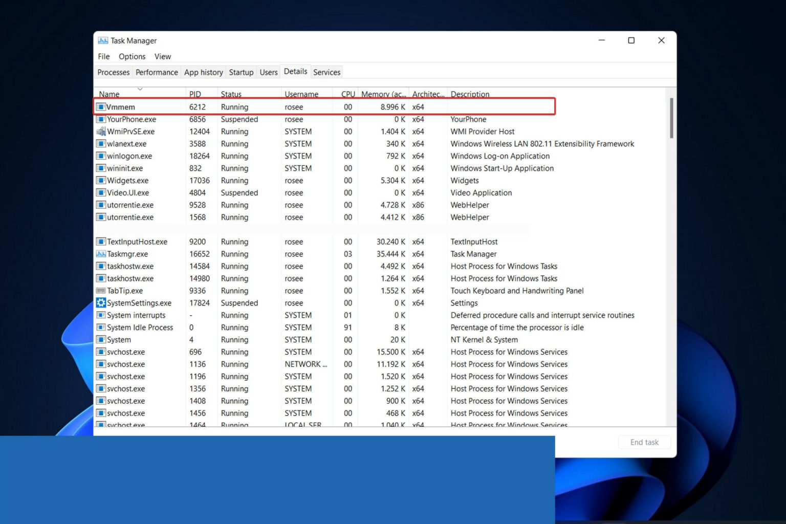 vmmem Windows 11: O que é e como consertar o excesso do uso de memória ...