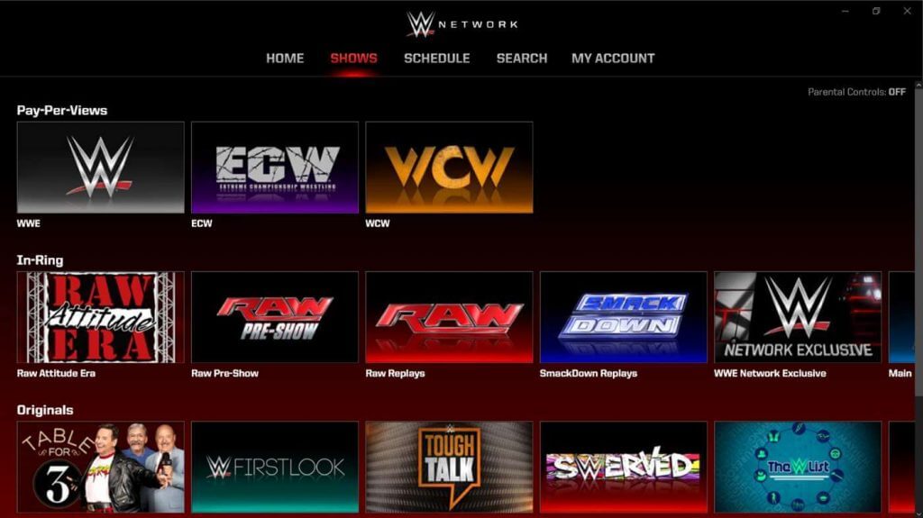 WWE App for Windows 10, Windows 8 [Review]