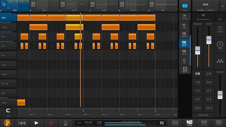 Windows Store FL Studio Groove App: the best DJ and muxic mixing app