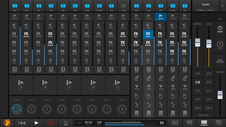 Windows Store FL Studio Groove App: the best DJ and muxic mixing app