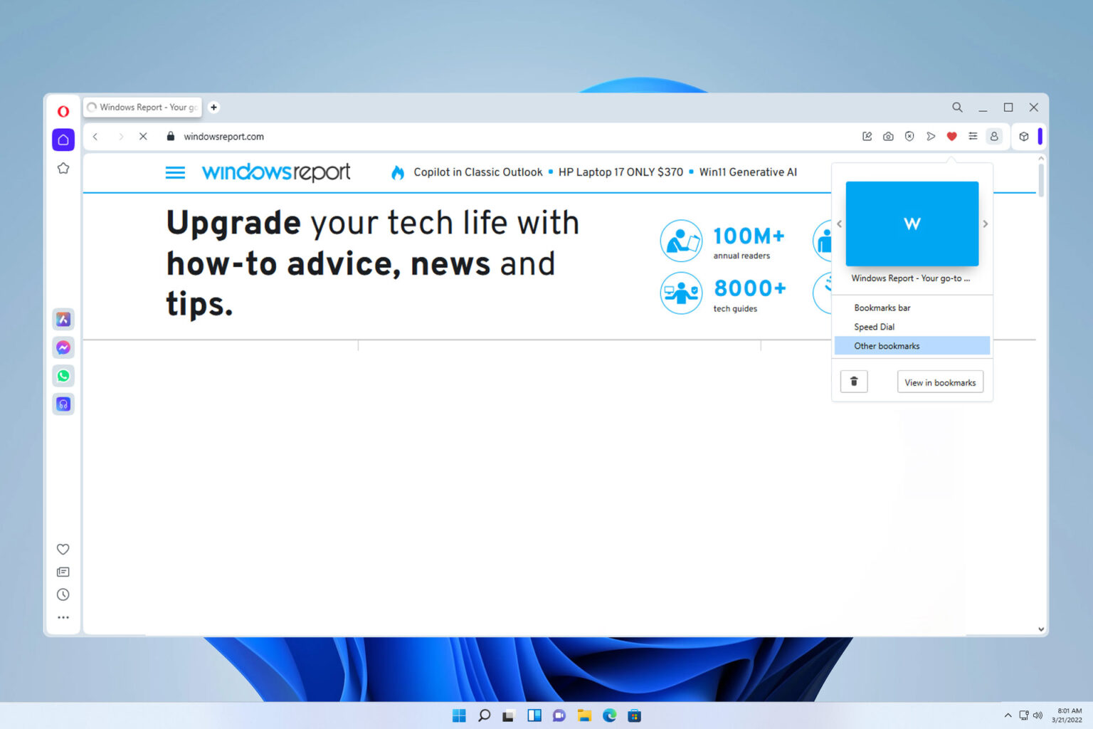 Favorites in Opera Browser: How to View & Add Them