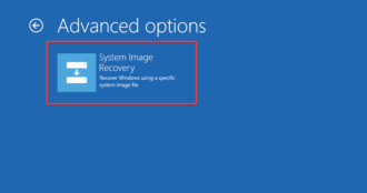 No Option to Go Back to the Previous Version of Windows 10