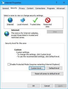 FIX: Current security settings do not allow this file to be downloaded