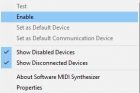 Fix: Audio Device You Selected is Currently Turned Off