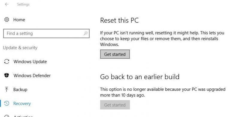 How to Factory Reset Windows 10 PCs