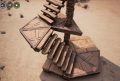 Conan Exiles: How to build circles and spiral stairs