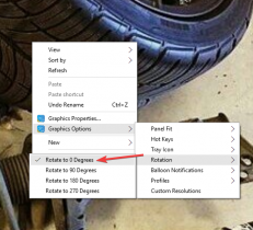 My computer screen rotated 90 degrees or 180 degrees [FIX]