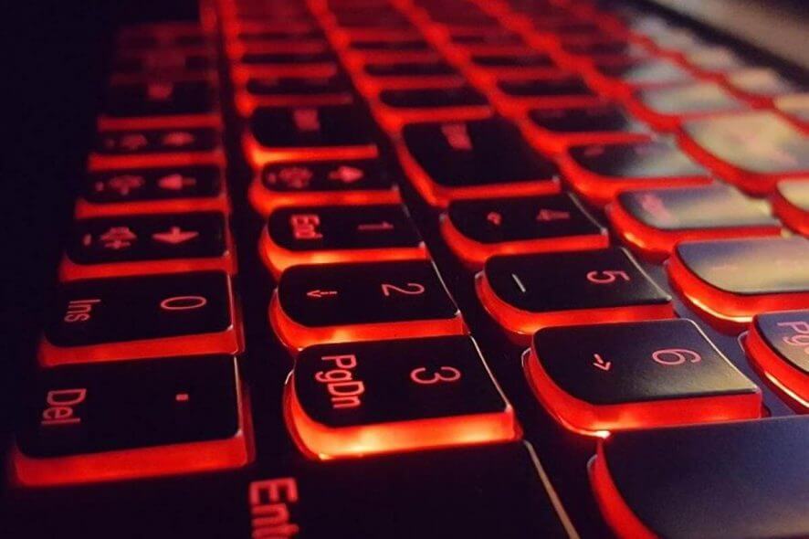 FIX: Windows 10/11 problems with laptop backlight keyboard