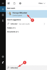 Fix: BitLocker Password Prompt Screen Problem on Windows 10
