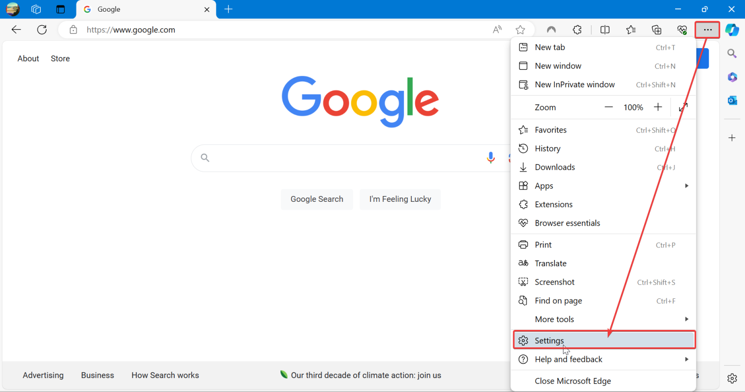 How to Change the Default Search Engine in Microsoft Edge
