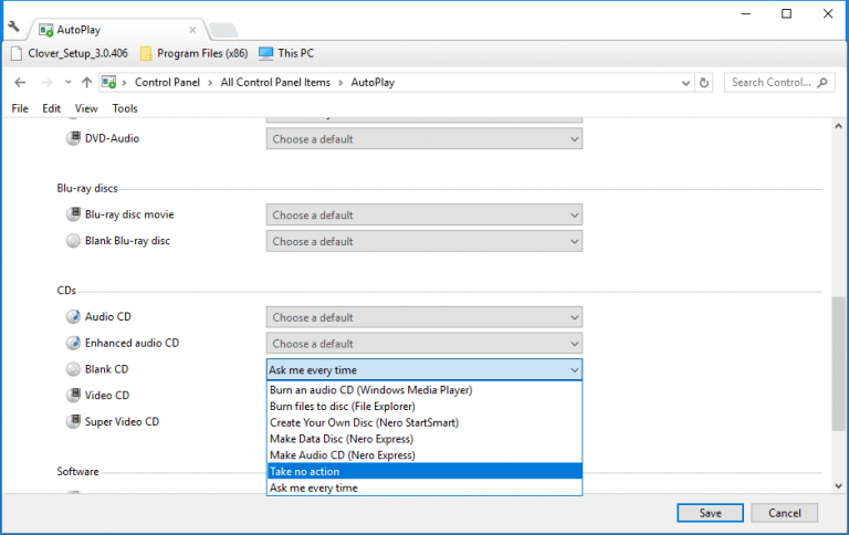 How do you want to use this disc? How you can disable this prompt