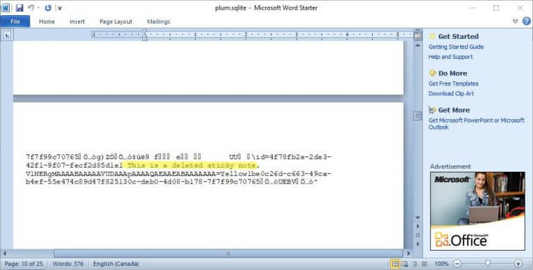 How to recover Sticky Notes in Windows 10/8/7