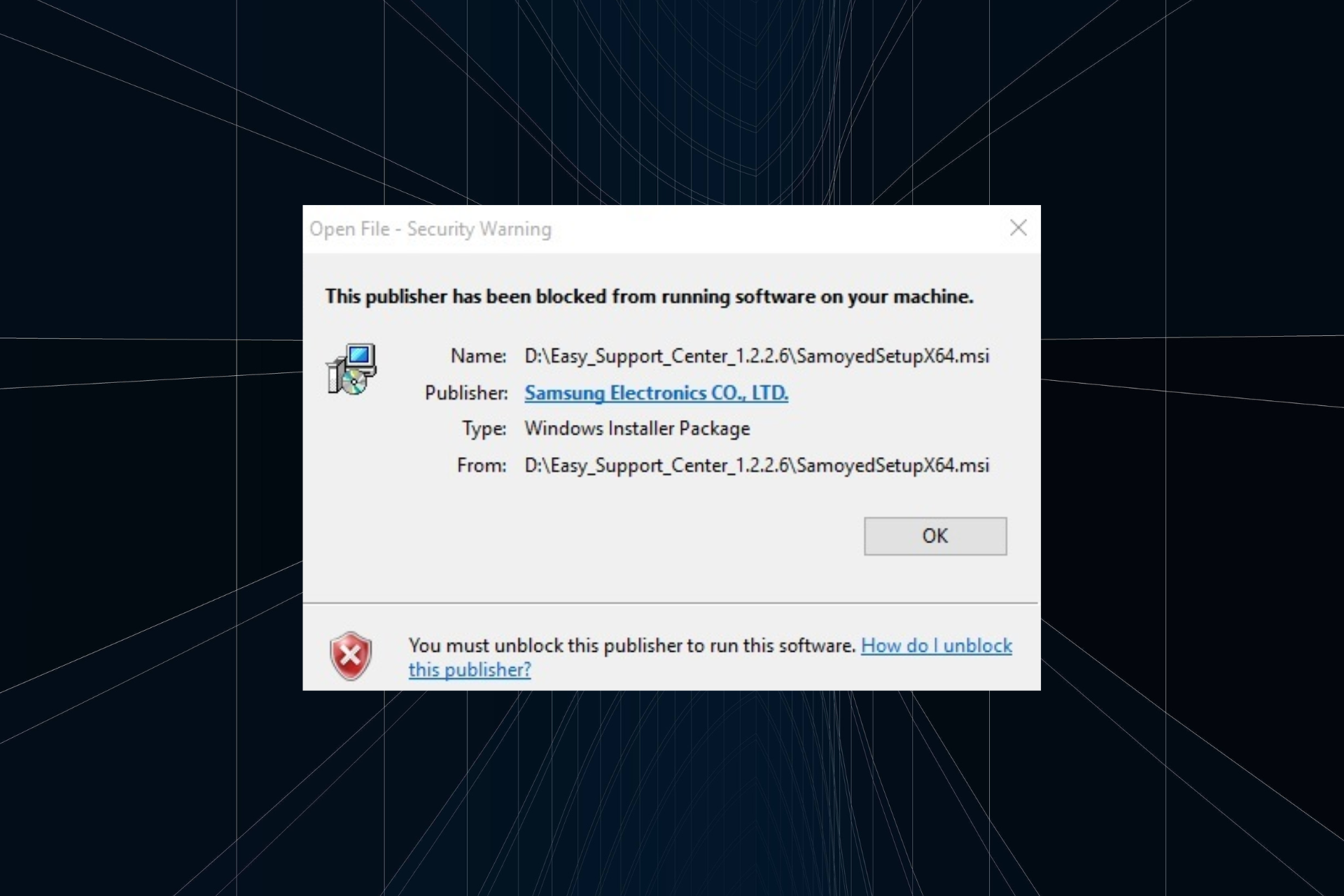 This Publisher has Been Blocked: How to Unblock in Windows 10