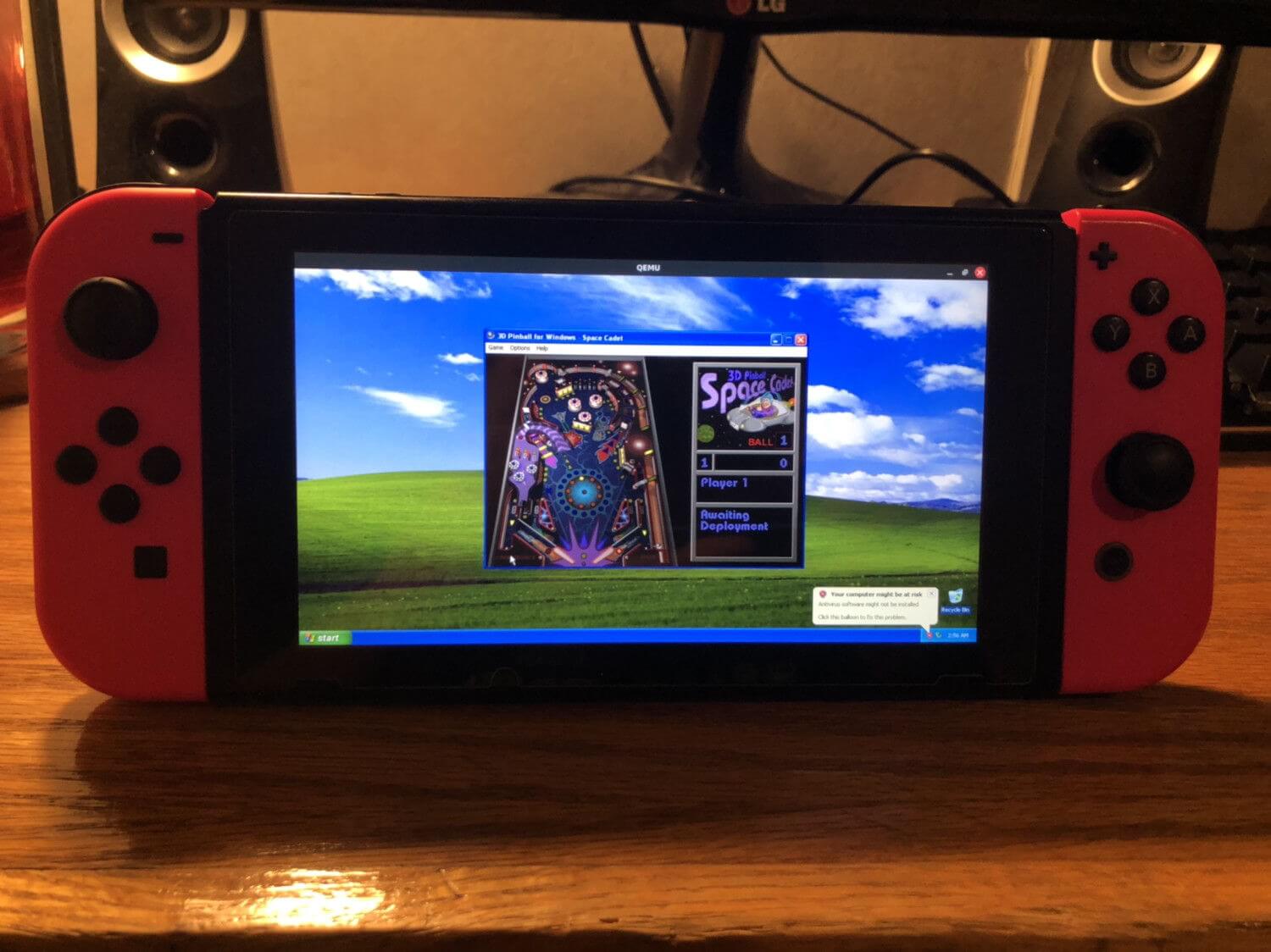 Here's how to boot Windows XP on your Nintendo Switch