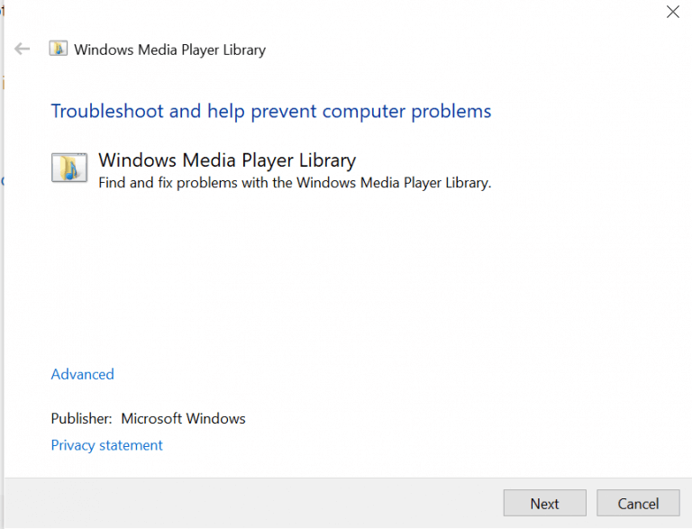 Windows Media Player cannot download media information for CD [FIX]
