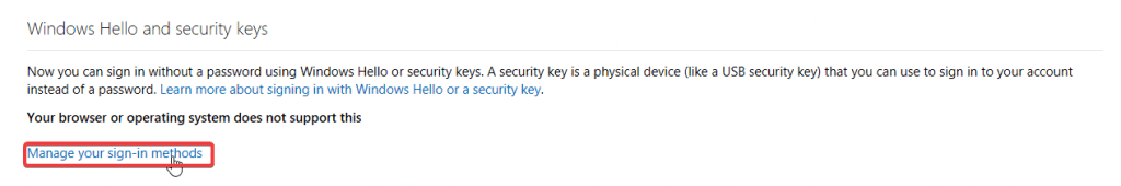 Your Browser or OS Does Not Support this Security Key [Fixed]