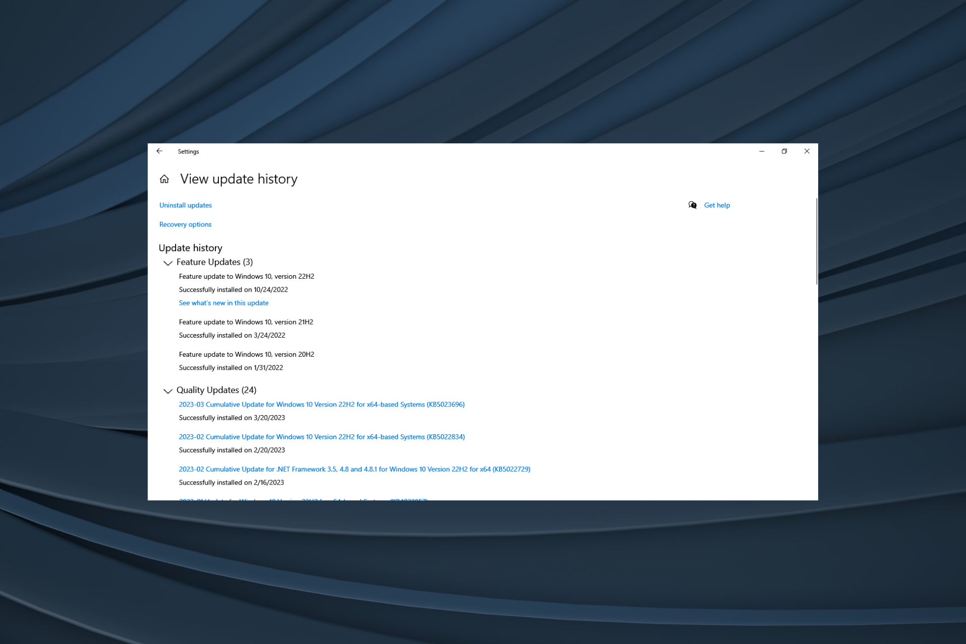 Check if an Update is Installed in Windows: How to Do It
