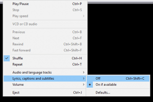 SOLVED: Windows Media Player subtitles not working