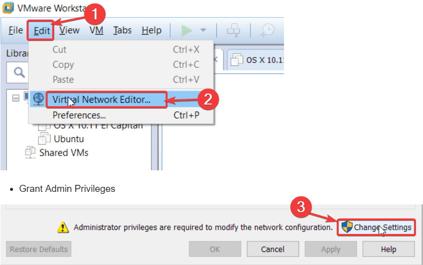 VMware is not able to connect to internet [FULL FIX]