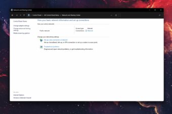 What Can You Do in Network and Sharing Center in Windows 10?