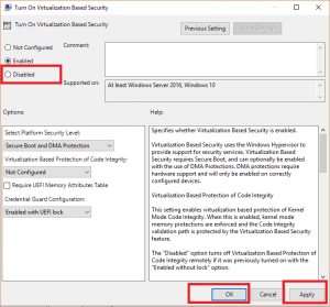 How to Disable Credential Guard on Windows 10