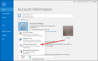 How to Download Outlook Contacts and the Distribution List
