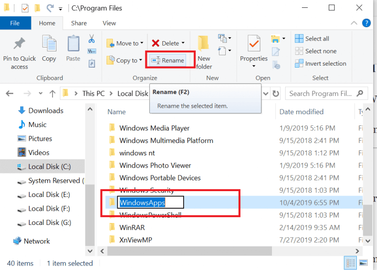 Can't Access WindowsApps Folder? 3 Ways to Fix Permissions