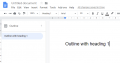 How to Add Document Outlines in Google Docs