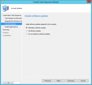 Upgrade from Windows 7 to Windows 10 using SCCM