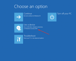 How to boot from USB in Windows 10