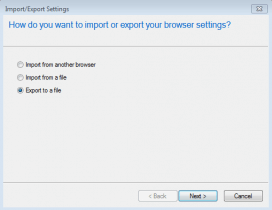 How to transfer bookmarks from Windows 7 to Windows 10