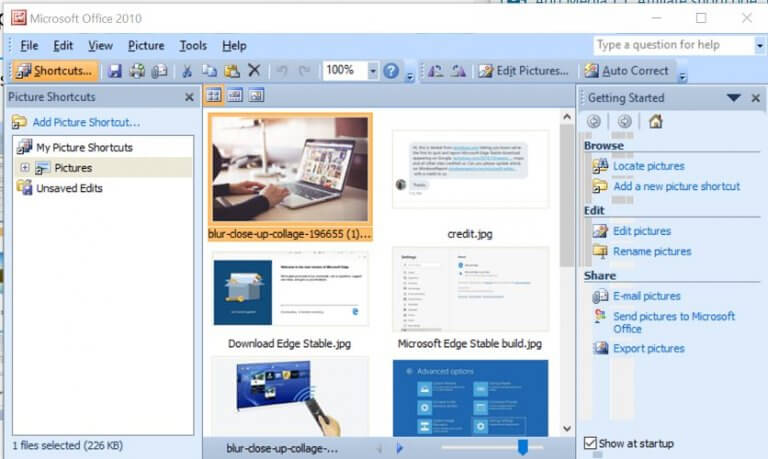 Microsoft Office Picture Manager Free Download for PC