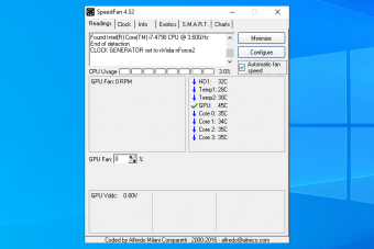 Download SpeedFan for Windows 10 • Free Version