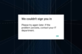Can't Sign into Onedrive on Android: 3 Ways to Fix it