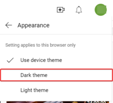 How to Make YouTube Dark Mode