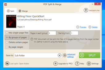 PDF Split and Merge free download & review | Is it safe?