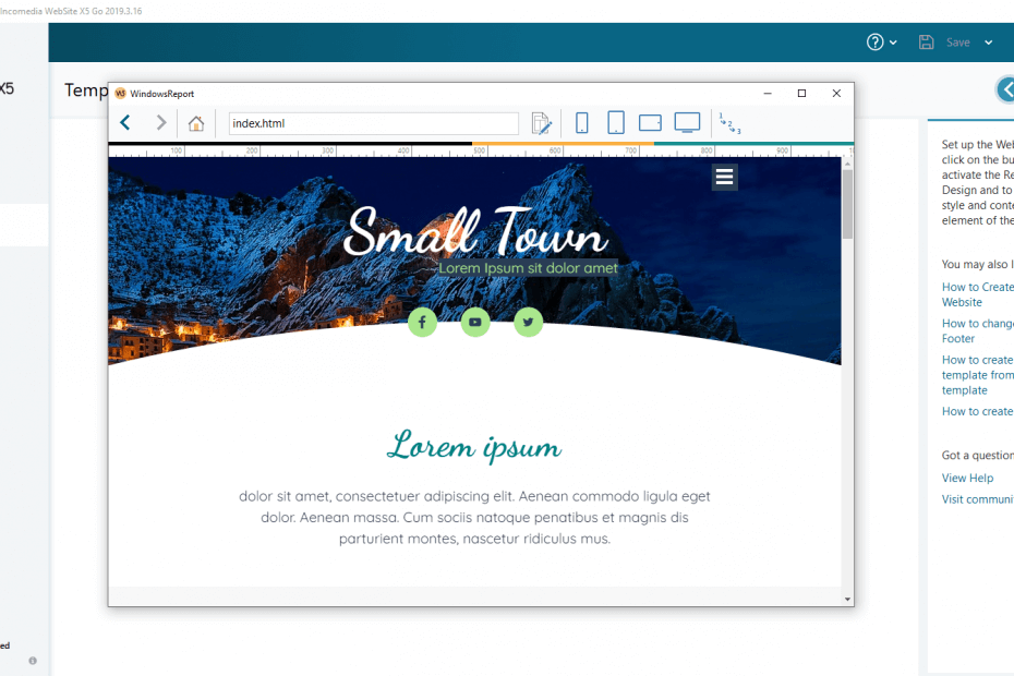 Incomedia Website X5 [review & free download]