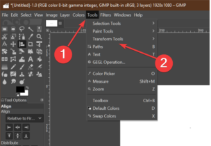 How to center text in GIMP [Quick Guide]