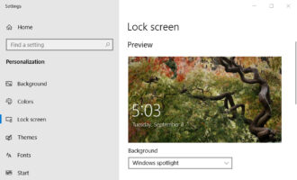 How to change Windows 10’s login screen / background image