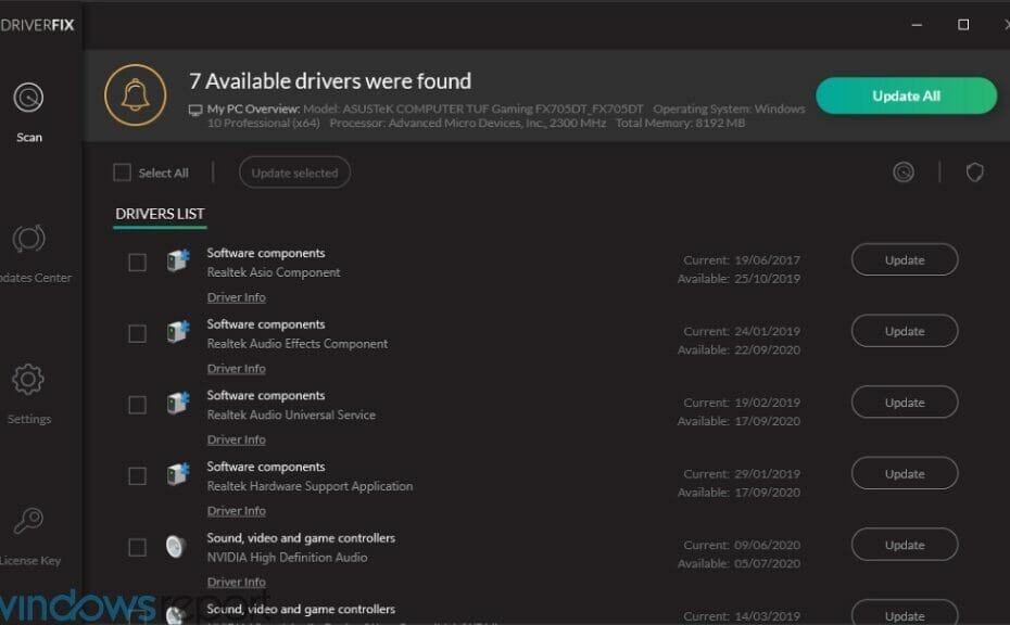 Download DriverFix for Windows 10 and 11