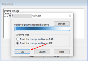 [Fixed] The Archive is Either in Unknown Format or Damaged