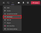 How to transfer Microsoft Teams calls between mobile and PC