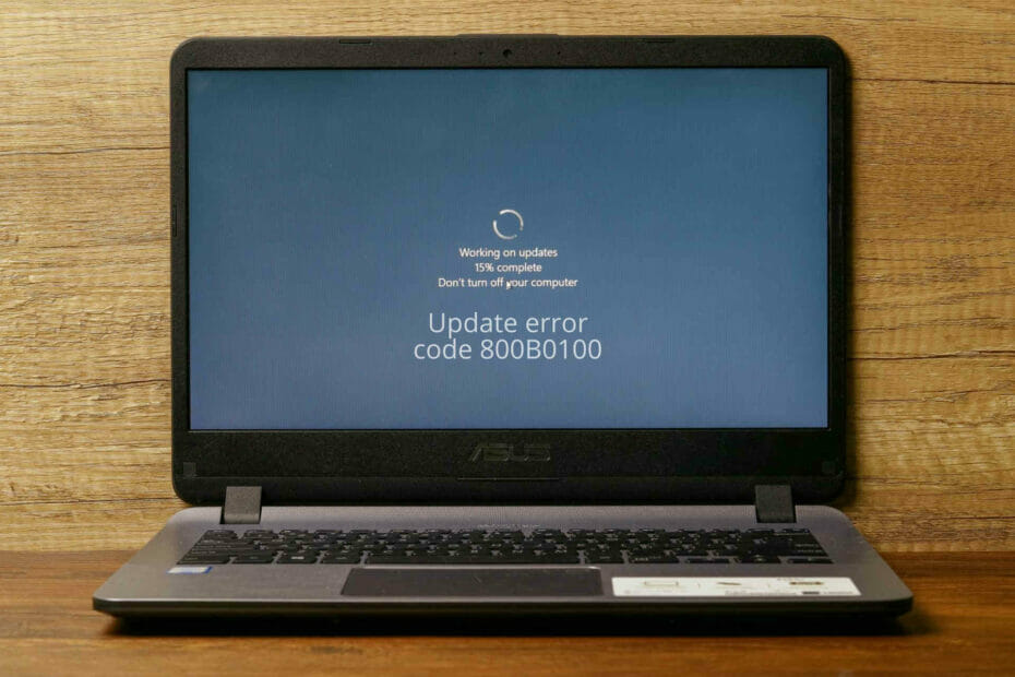 Windows Update Error 800B0100: 7 Quick Fixes