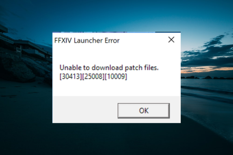 FFXIV Unable to Download Patch Files: Why & How to Fix