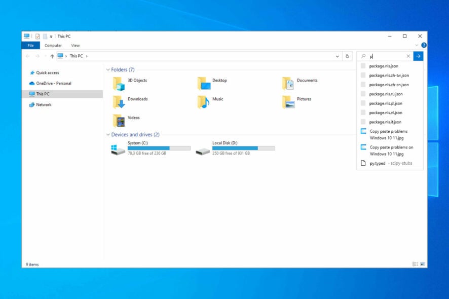 File Explorer Search not Working: 5 Ways to Enable it