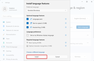 How to Change the System Language in Windows 11
