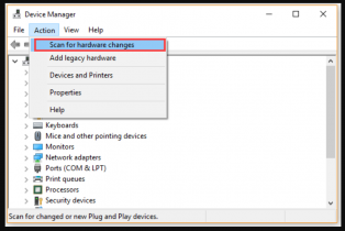 How do I reinstall the HID-compliant touch screen driver?